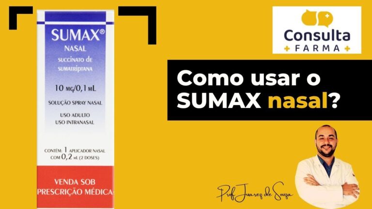 Sumatriptano nasal: eficácia e uso correto | Actualizado octubre 2025