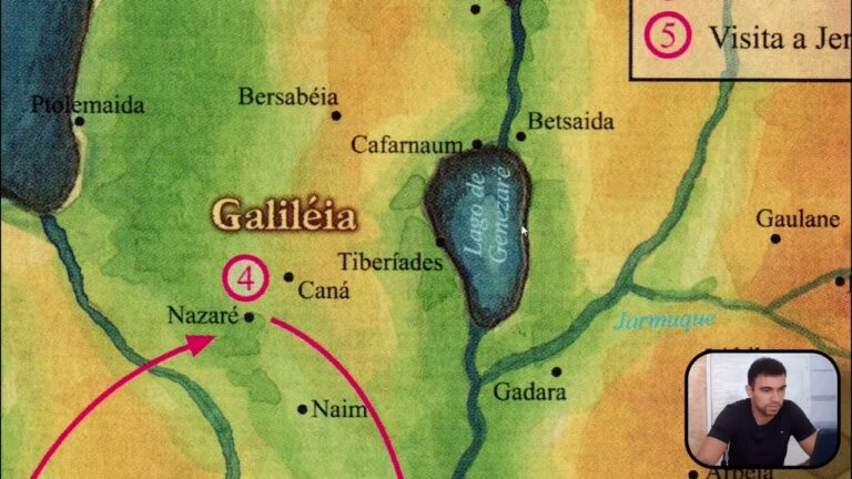 Explorando o Mapa do Mar da Galileia | Actualizado octubre 2025